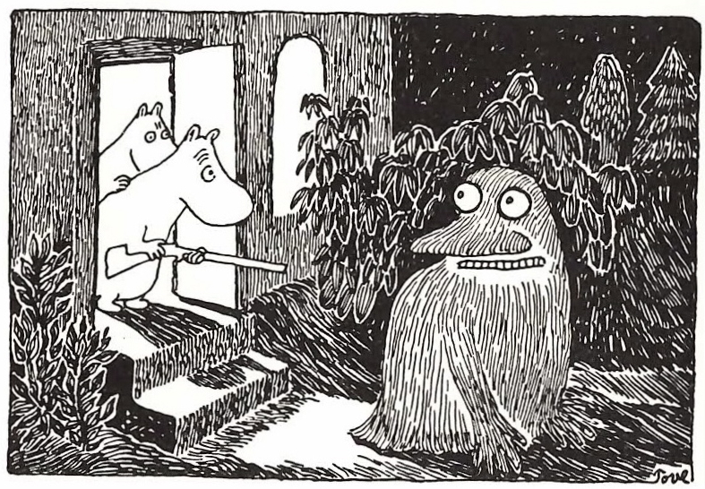 The Groke Moomin Wiki Fandom Powered By Wikia