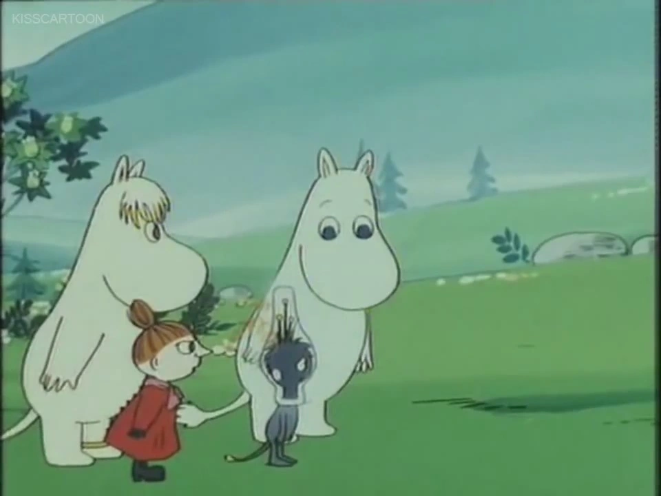 Image - Moomintroll, Little My and Snorkmaiden with Alien Kid.png ...