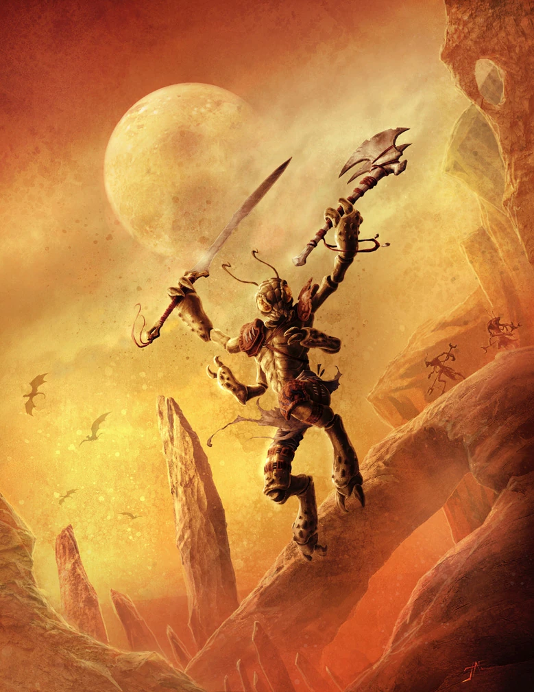 Thri-Kreen | Mortal Affairs Wiki | FANDOM powered by Wikia