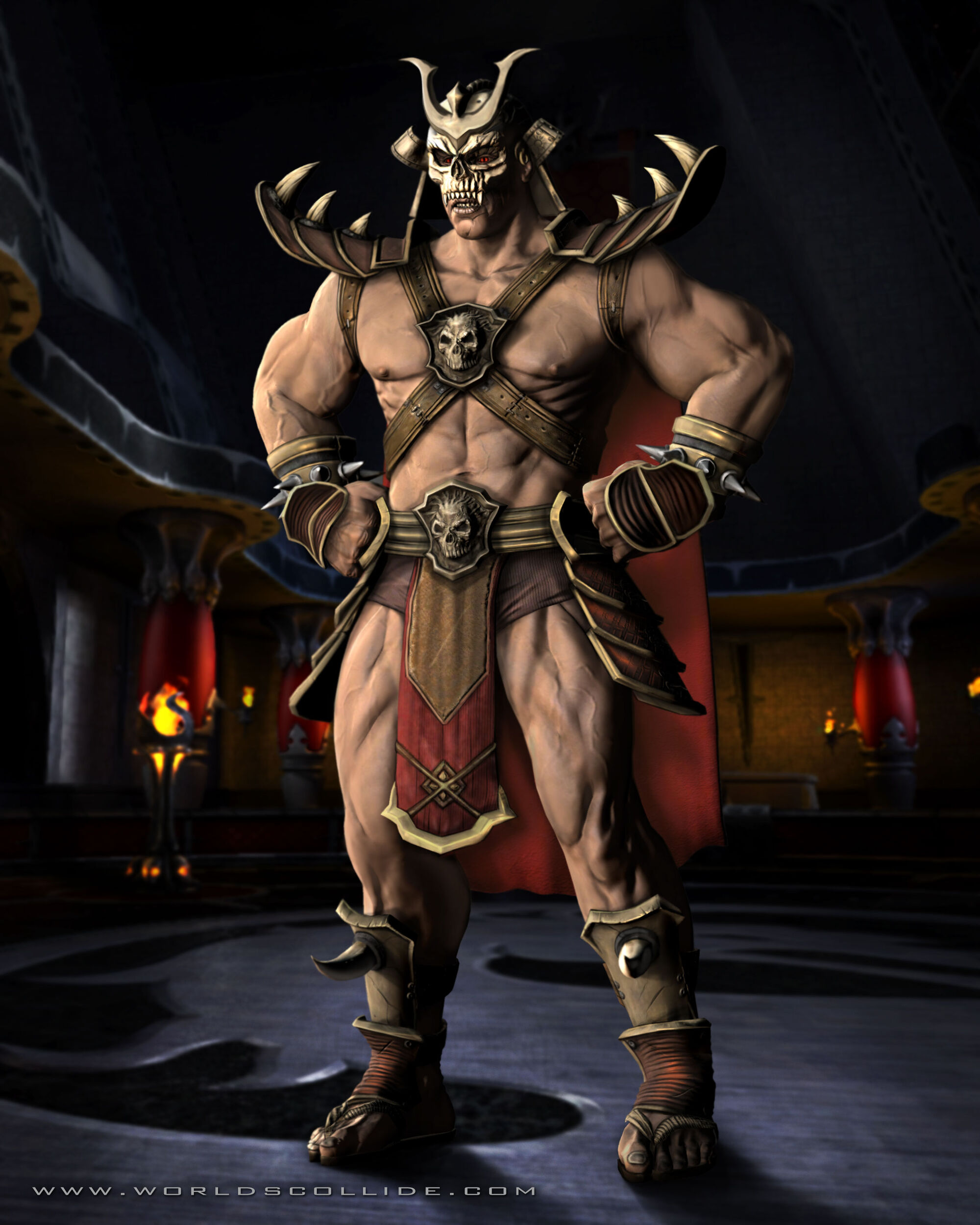 Shao Kahn Mkdc Mortal Kombat Fandom Powered By Wikia