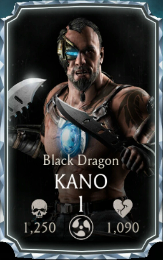 Kano/Black Dragon | Mortal Kombat Mobile Wikia | Fandom