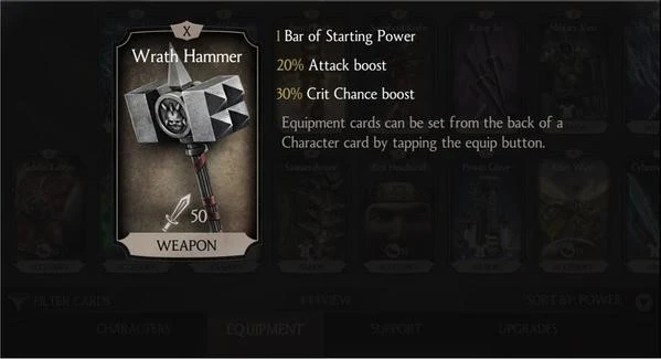 Wrath Hammer | Mortal Kombat Mobile Wikia | Fandom