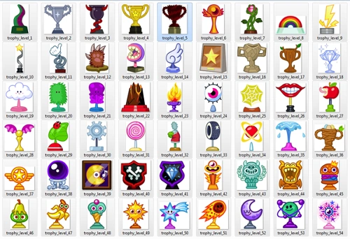 Level Trophies | Moshi Monsters Wiki | FANDOM powered by Wikia