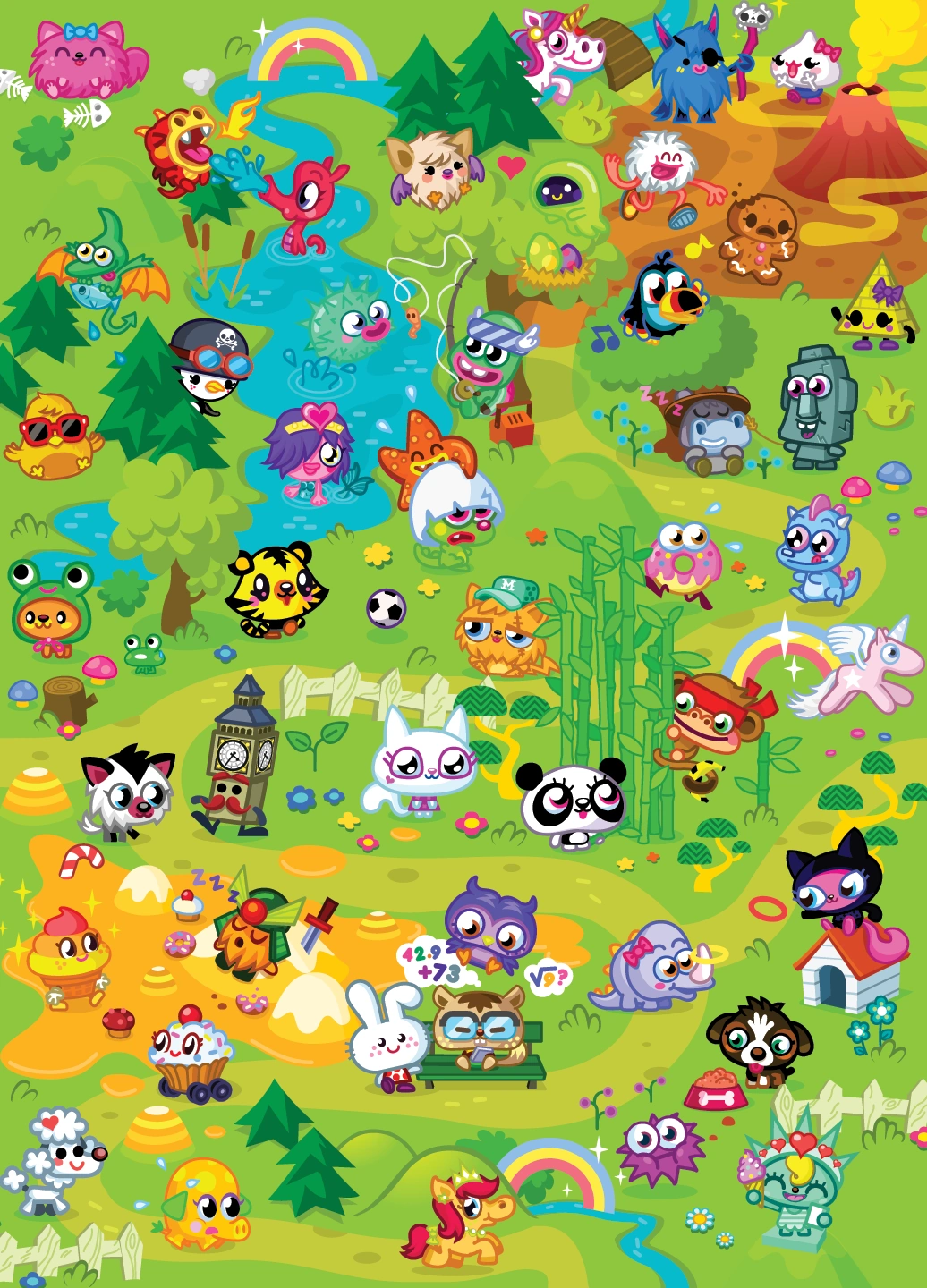 Image - Moshlings illustration.png | Moshi Monsters Wiki | FANDOM ...