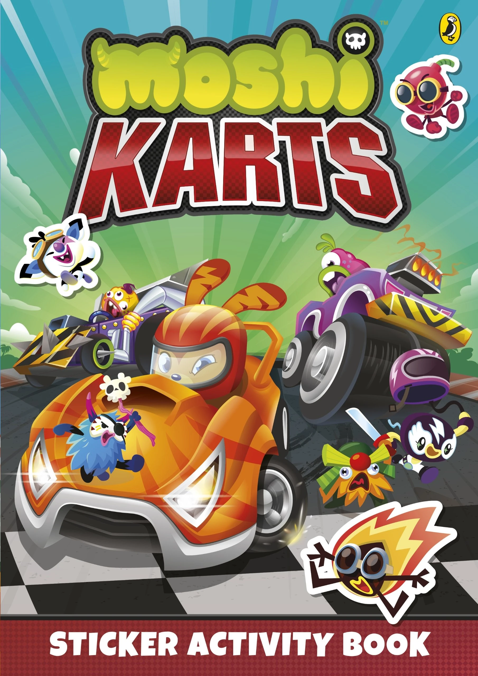 Moshi Karts Sticker Activity Book | Moshi Monsters Wiki | Fandom