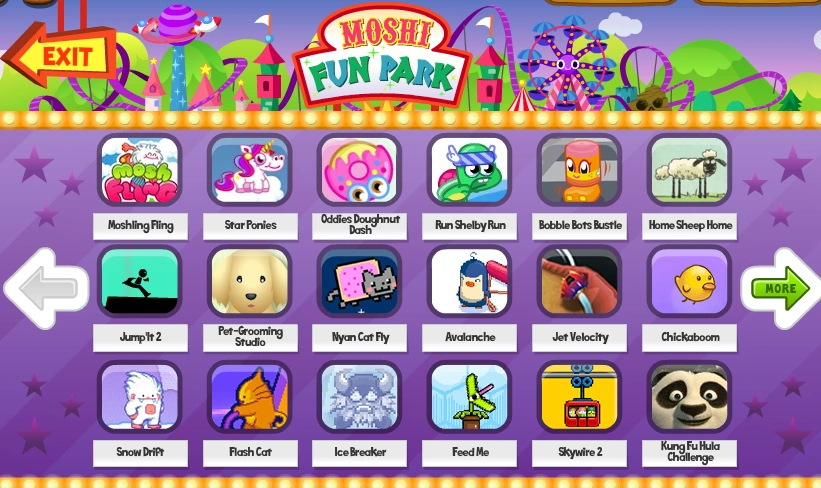 Moshi Monsters Where's Moshi Game - evertraveler
