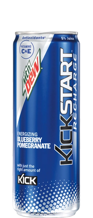 Kickstart Recharge (Energizing Blueberry Pomegranate) | Mountain Dew ...