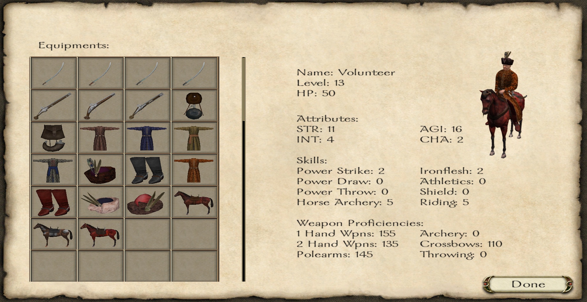 Volunteer Veteran Mount And Blade Wiki Fandom