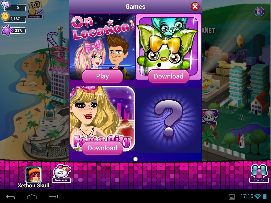 Image - MSP HD (App)-Games portal.png | MovieStarPlanet Wiki | FANDOM ...