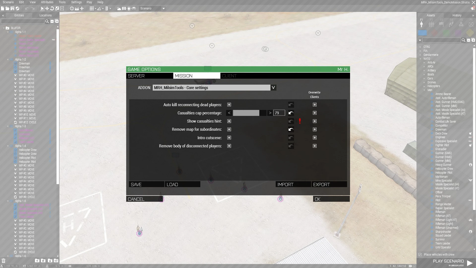 Core settings | MRHMilsimTools ARMA3 Mod Wiki | Fandom