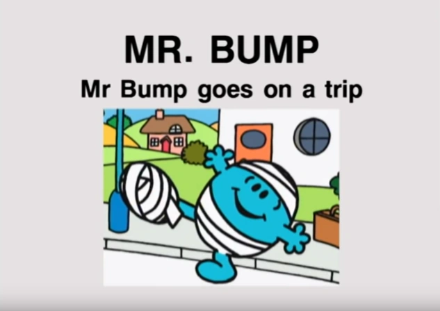 Mr. Bump Goes on a Trip | Mr. Men Wiki | Fandom