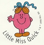 Little Miss Quick | Mr. Men Wiki | FANDOM powered by Wikia
