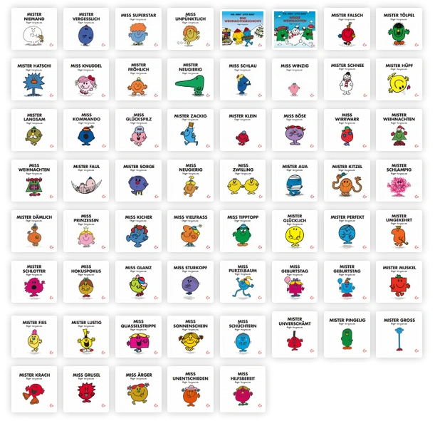 Image - Mr men little miss german books2.png | Mr. Men Wiki | FANDOM ...