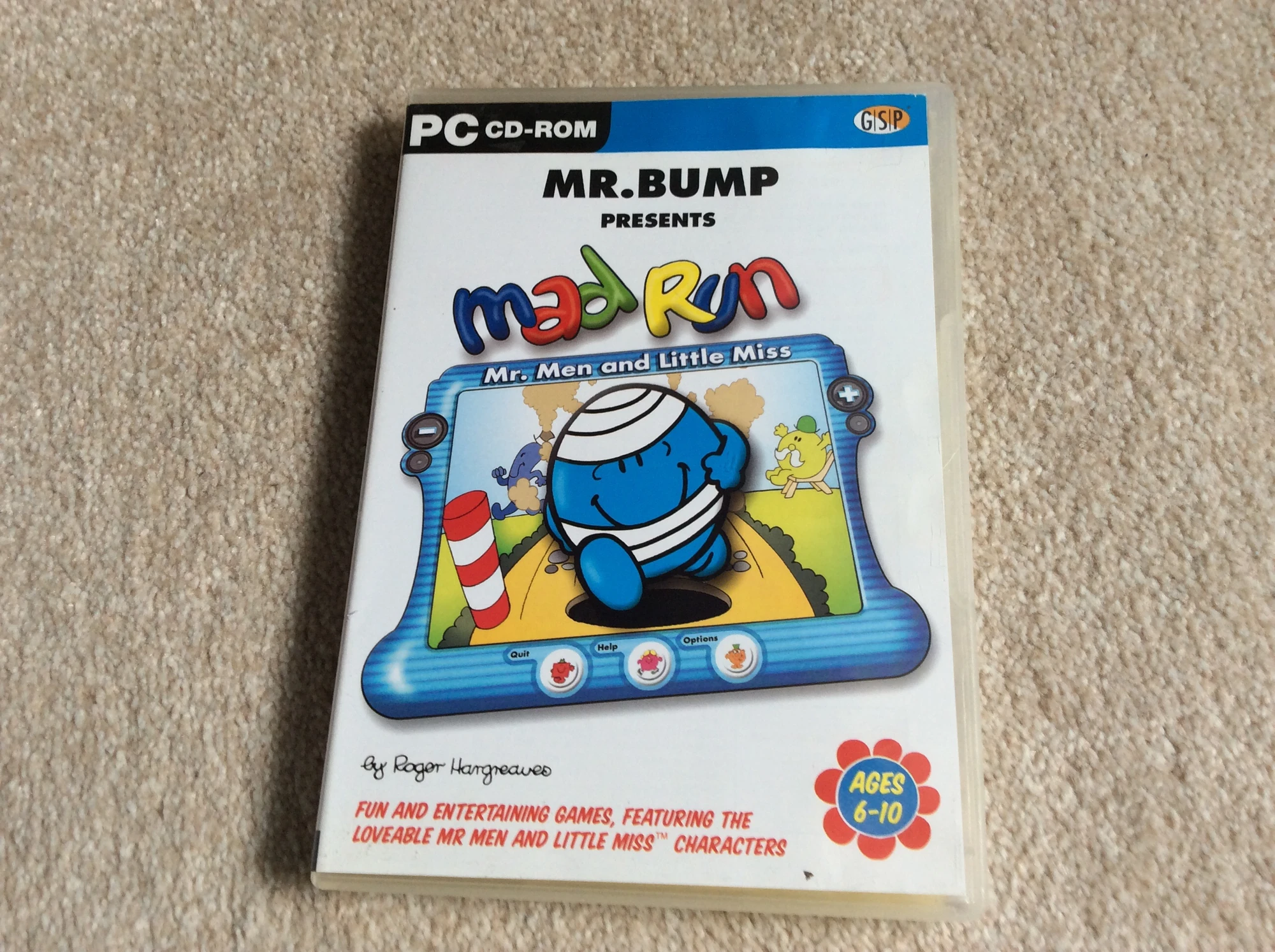 Mr. Bump Presents The Mad Run | Mr. Men Wiki | Fandom