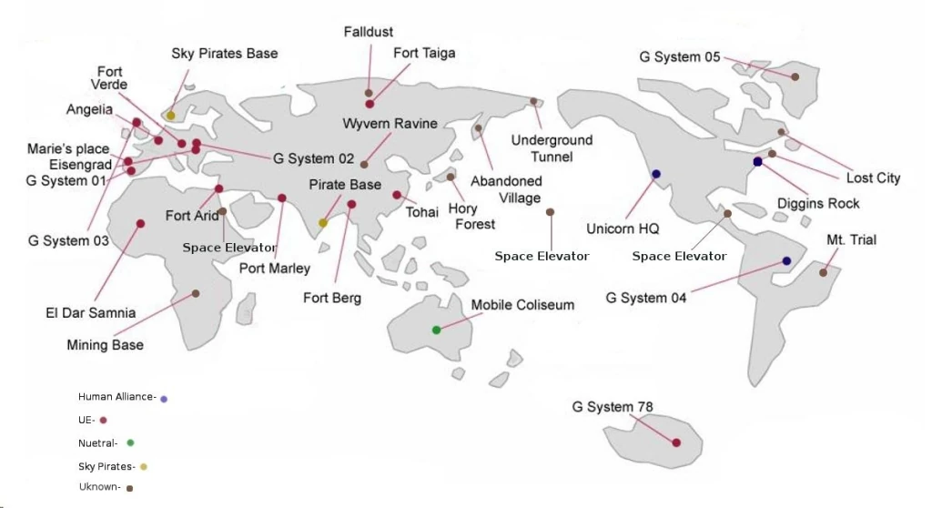 Image - MS Saga Map.jpg | MSArmoury Wiki | FANDOM powered by Wikia