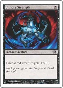 Unholy Strength | Magic: The Gathering Wiki | Fandom