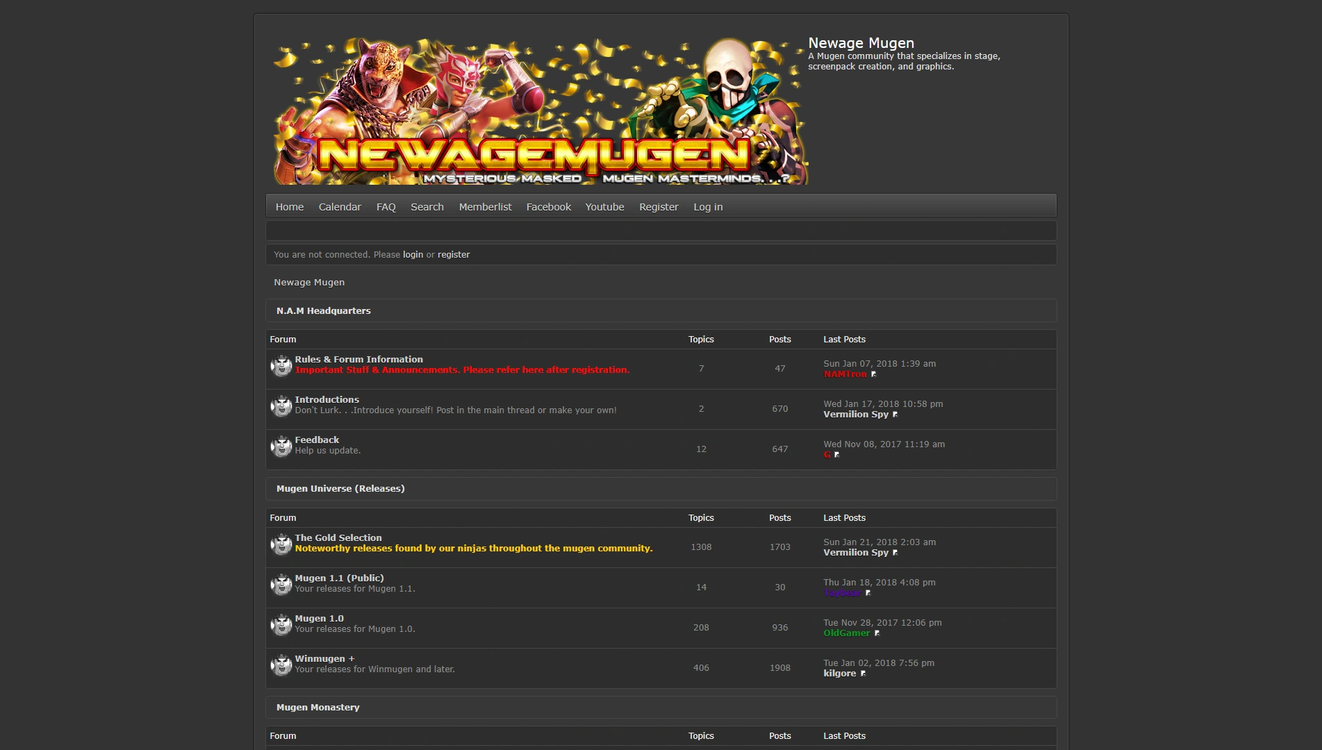 Newagemugen | MUGEN Database | FANDOM powered by Wikia