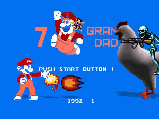 7 GRAND DAD Title Screen | MUGEN Database | Fandom
