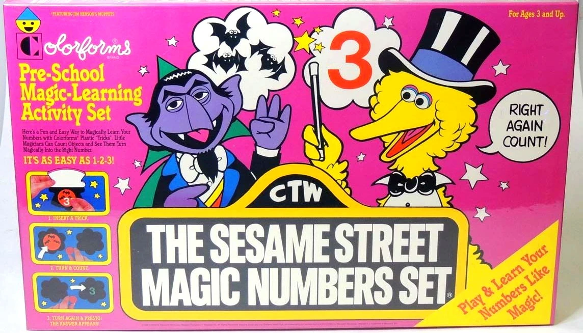 The Sesame Street Magic Numbers Set | Muppet Wiki | Fandom