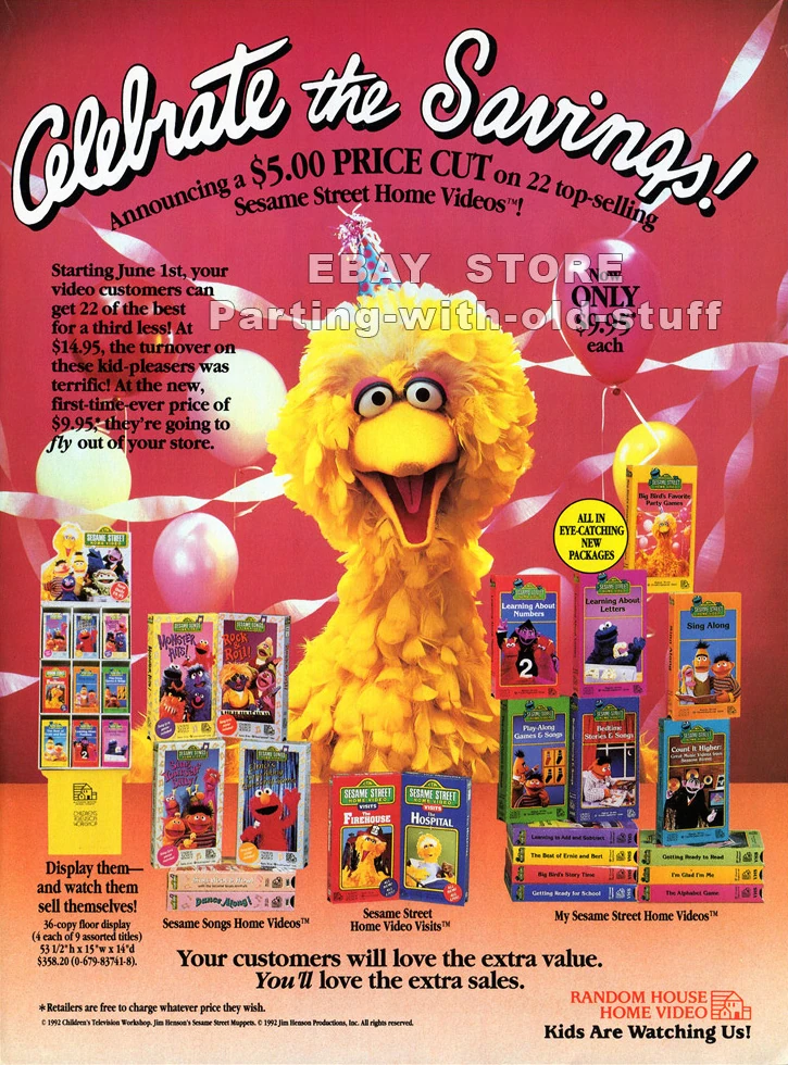 Image - SesameVideoAd.jpg | Muppet Wiki | FANDOM powered by Wikia