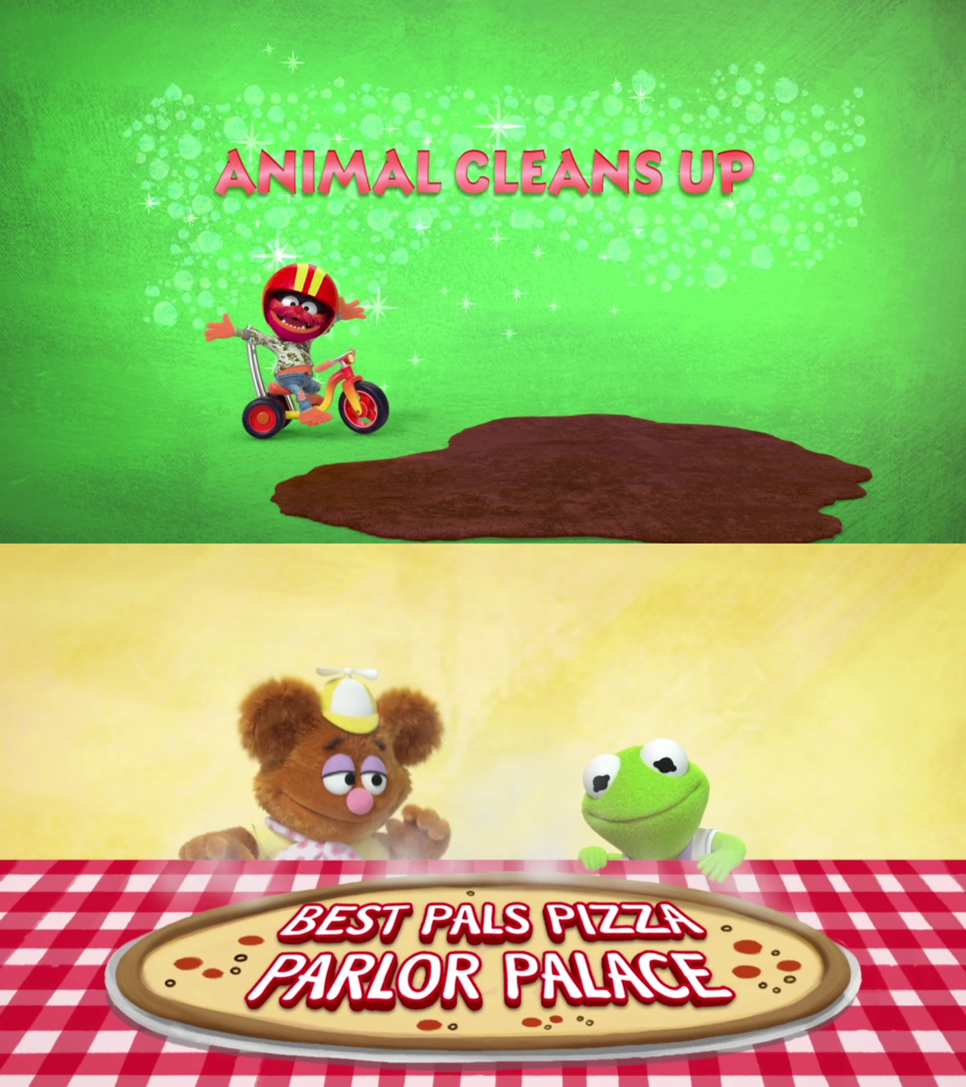 Episode 109: Animal Cleans Up / Best Pals Pizza Parlor Palace | Muppet ...