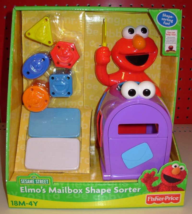 Elmo's Mailbox Shape Sorter | Muppet Wiki | FANDOM powered by Wikia