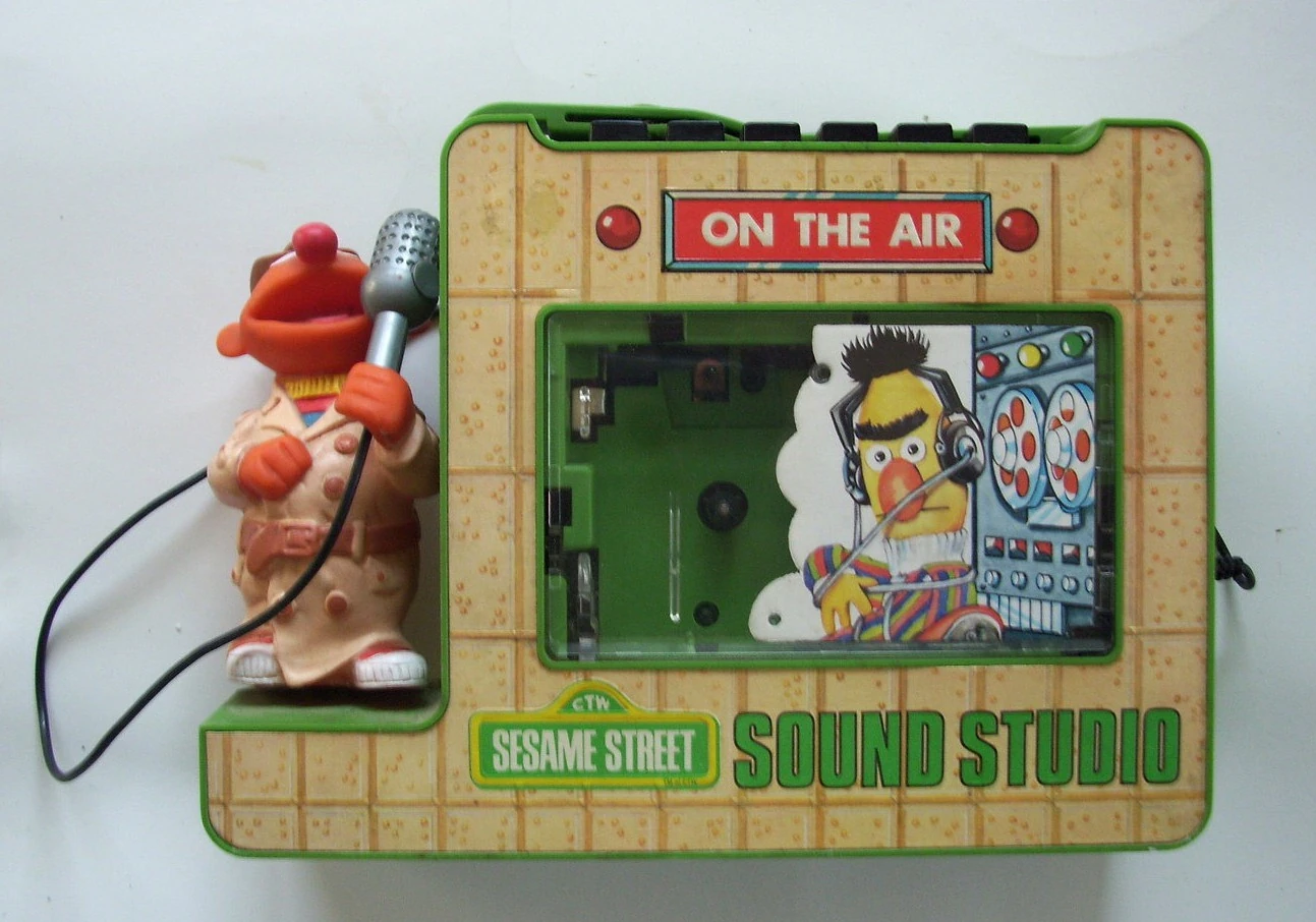 Sesame Street Sound Studio cassette recorder | Muppet Wiki | Fandom