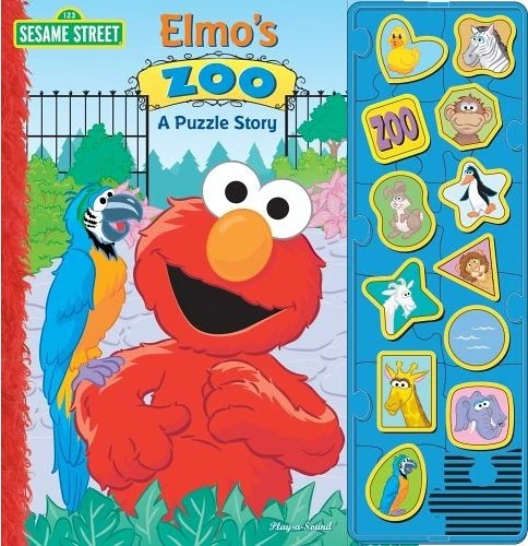 Zoos Books Elmo at the Zoo Sesame Street