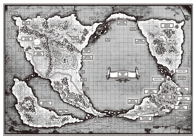 World Map | Mushoku Tensei Wiki | Fandom
