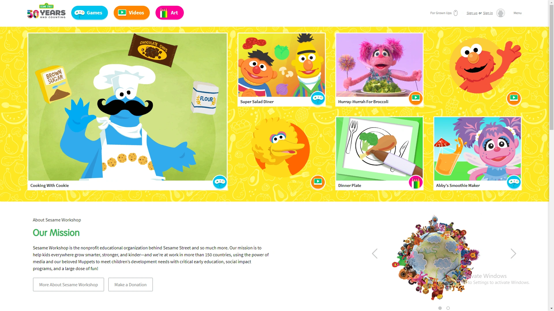 Sesamestreet.org/Gallery | My scratchpad Wiki | Fandom