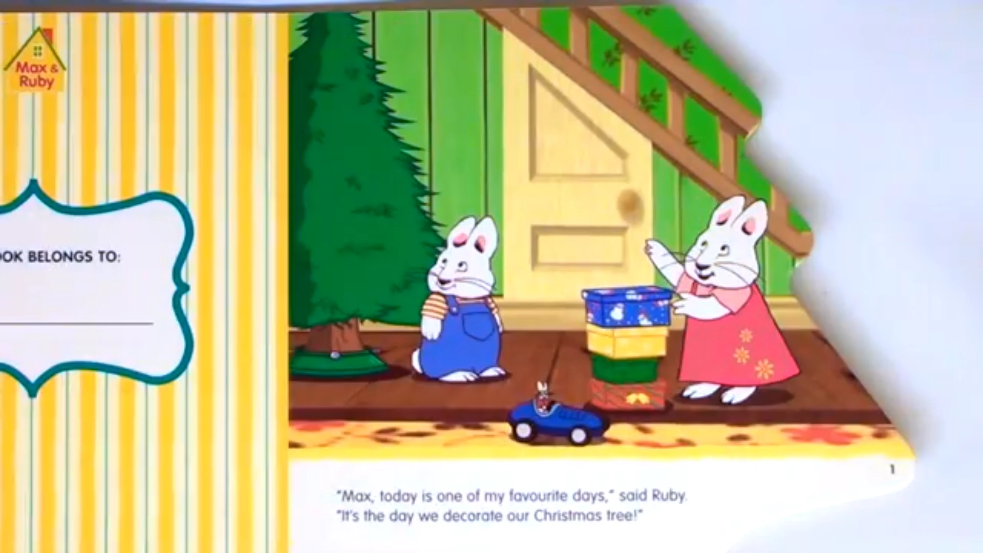 Max and Ruby's Christmas Tree | My scratchpad Wiki | Fandom