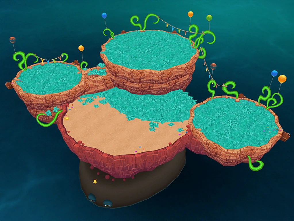 Party Island/DOFHD | My Singing Monsters Ideas Wiki | Fandom