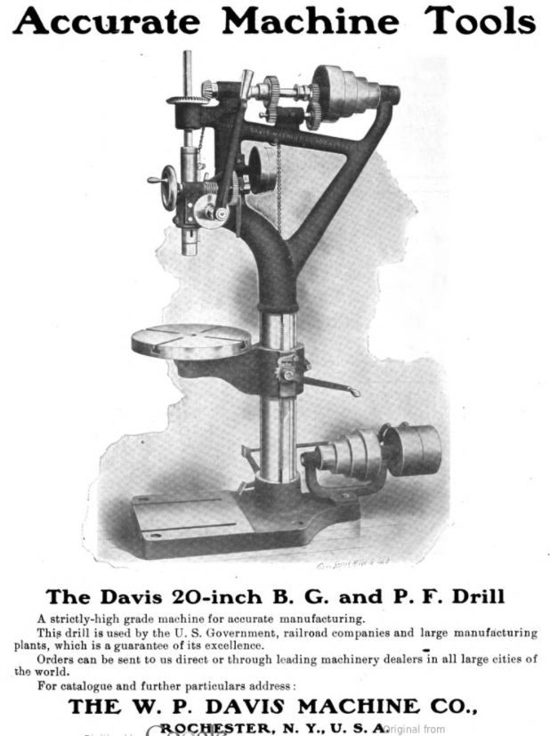 W. P. Davis Machine Company | MyCompanies Wiki | Fandom