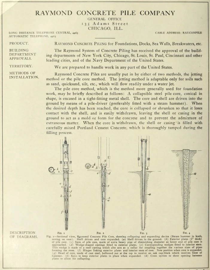 Raymond Concrete Pile Company | MyCompanies Wiki | Fandom