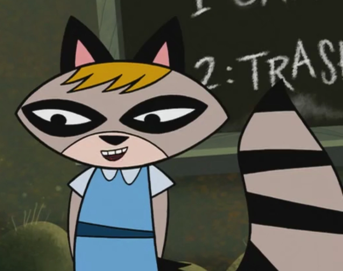 Miss Raccoon | My Gym Partner's a Monkey Wiki | Fandom