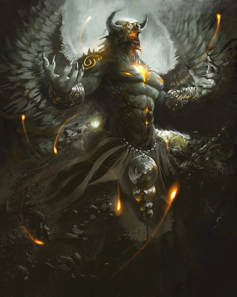 Imagen - Pazuzu Ilustración.png | Wiki Mitos y Leyendas | FANDOM ...