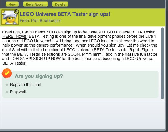 LEGO Universe | My Lego Network Wiki | Fandom