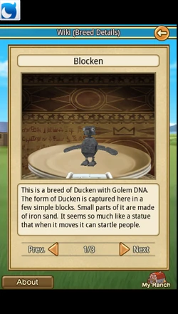 Blocken | My Monster Rancher Wiki | Fandom