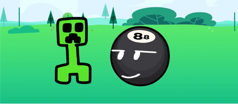 8.8 ball/Relationships | Mysterious Object Super Show Wiki | Fandom