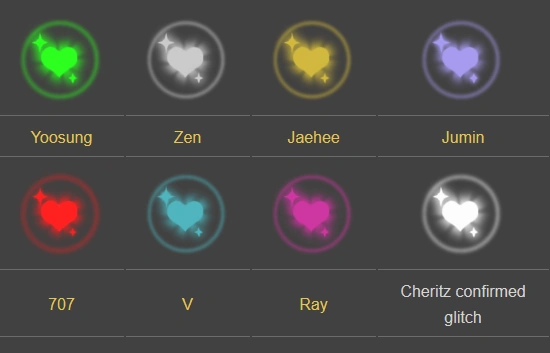 Image - MysMe Hearts.png | Mystic Messenger Wiki | FANDOM powered by Wikia