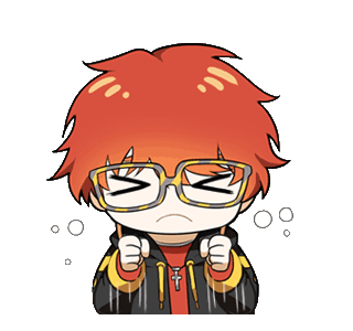 Image - 707 Sticker 01.gif | Mystic Messenger Wiki | FANDOM powered by ...