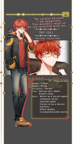 707 | Wikia Mystic Messenger | Fandom