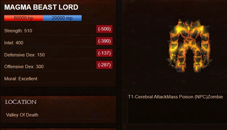 Elder Magma Beast | Myth Of Soma Wiki | Fandom