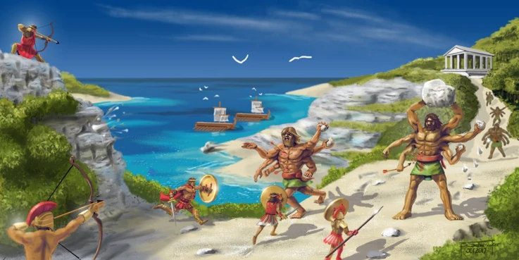 Gegenees | Mythology Wiki | FANDOM powered by Wikia