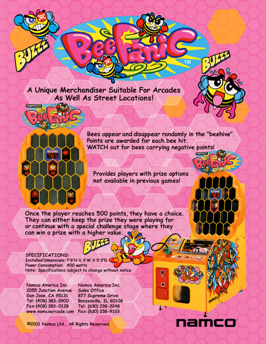 Bee Panic Namco Wiki Fandom Powered By Wikia