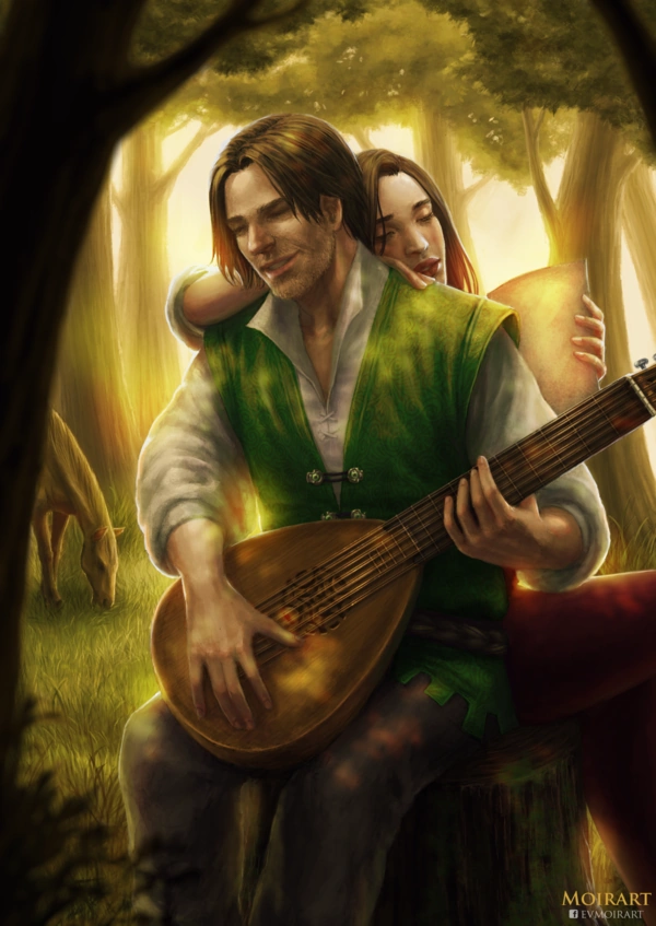 Image - Arliden and laurian by ev moirart-dag7mvh.png | Kingkiller ...