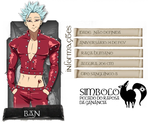 Ban | Wikia Nanatsu no Taizai Pt-Br | Fandom