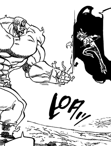 Image - Escanor using Divine Sword Escanor.png | Nanatsu no Taizai Wiki ...