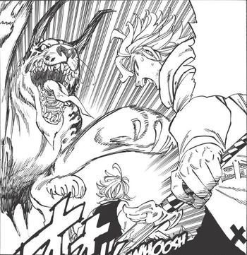 Seven Deadly Sins & Arthur Pendragon vs. Cath Palug | Nanatsu no Taizai ...