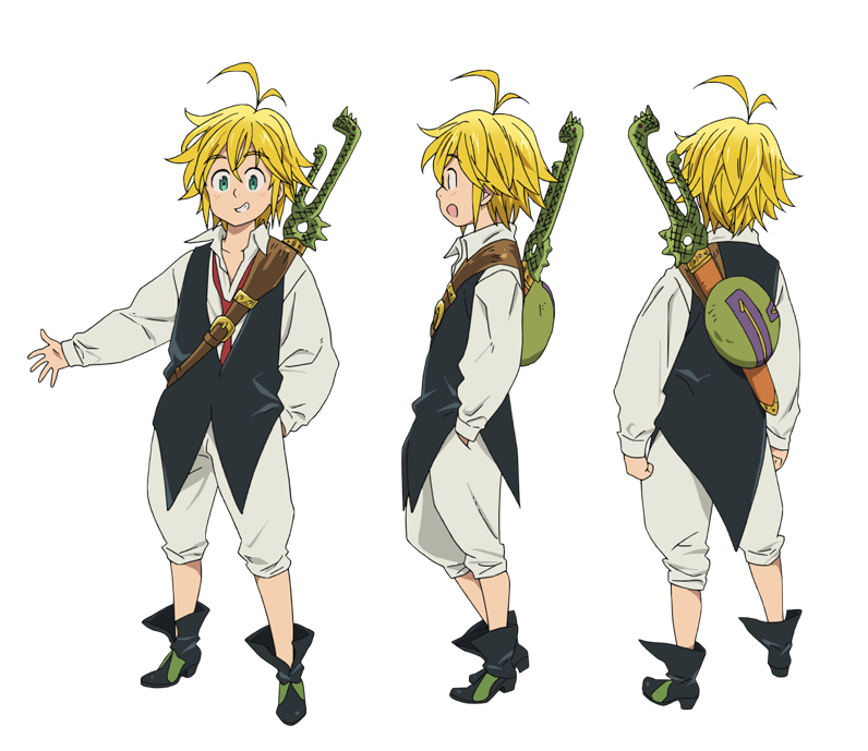 Image Meliodas Anime Character Designs 2png Nanatsu No Taizai Wiki Fandom Powered By Wikia